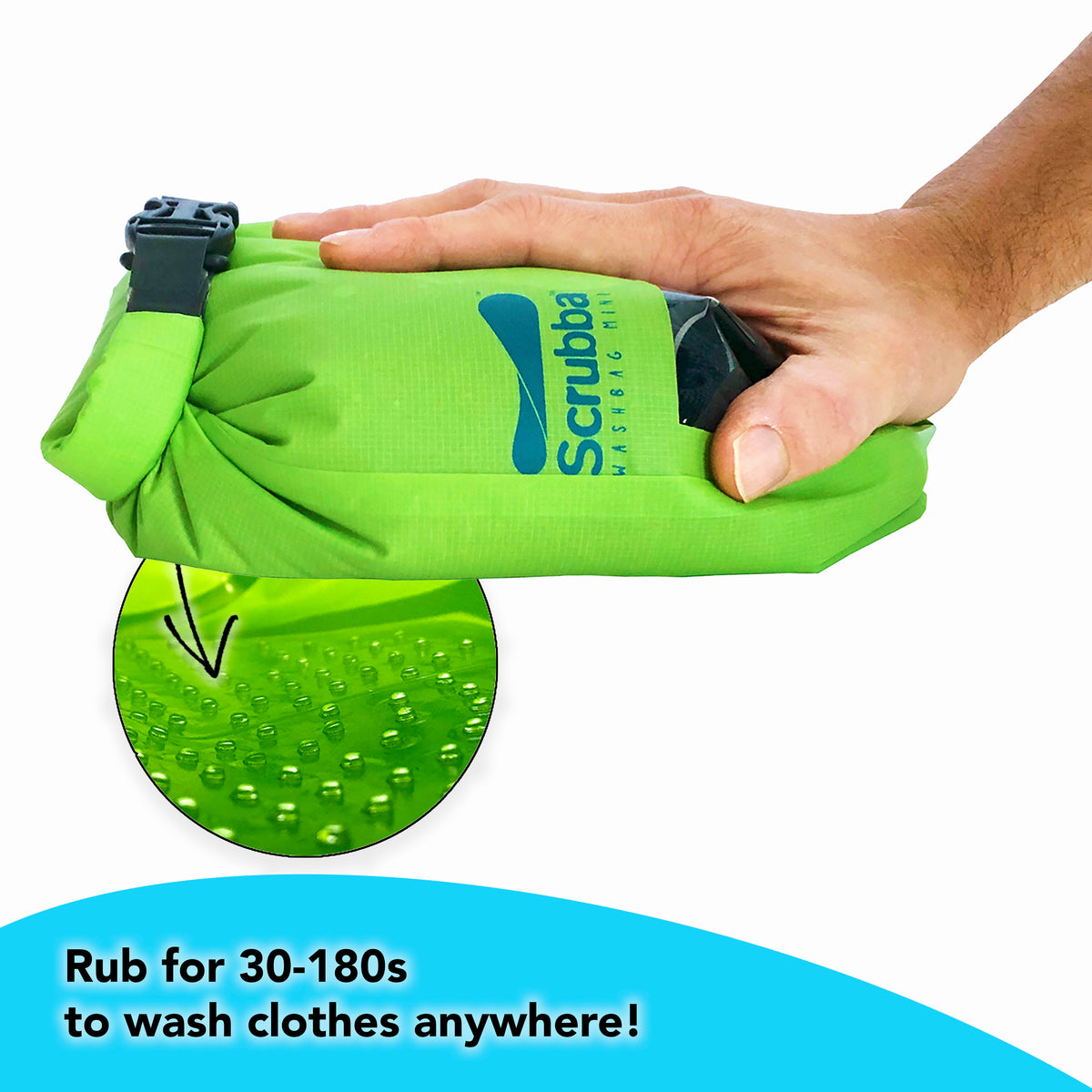 Scrubba Wash Bag MINI - portable travel & camp washing machine - Gift ...